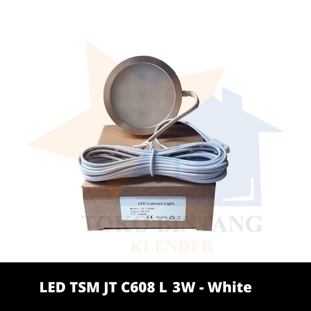 Jual LED TSM JT C608 L 3w - White (pcs) | Shopee Indonesia