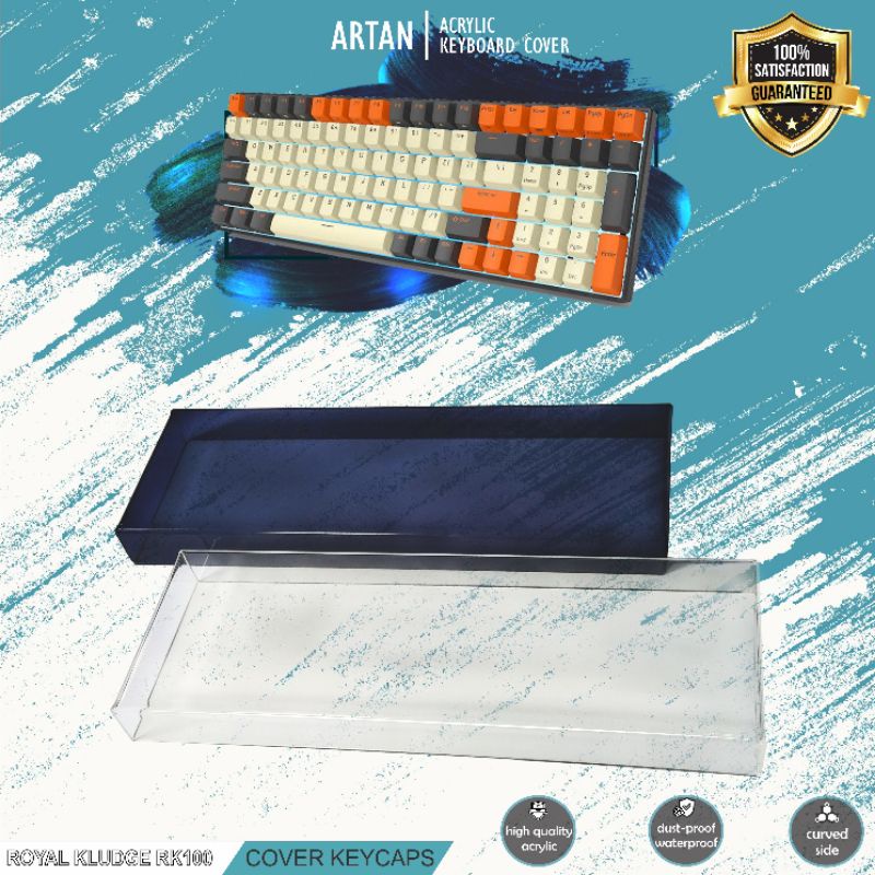 Jual Royal Kludge RK100 COVER KEYCAPS AKRILIK PELINDUNG KEYBOARD ...