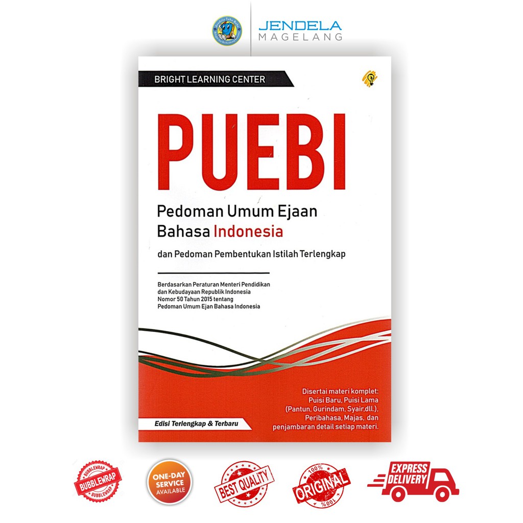Jual PUEBI - Pedoman Umum Ejaan Bahasa Indonesia dan Pedoman ...