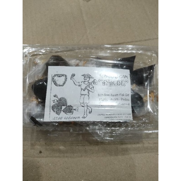 Jual asem pak raden de makanan jadul bon bon asam rujak isi 12 pcs ...