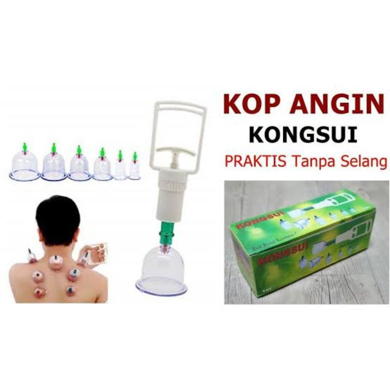 Jual KOP ANGIN, KOP ANGIN BEKAM LENGKAP ISI 6PCS CUP | Shopee Indonesia