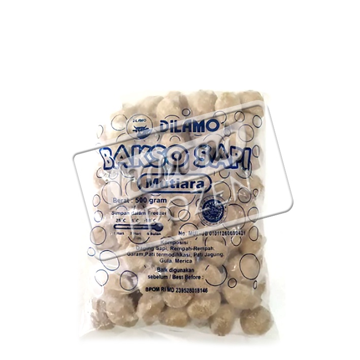 Jual DILAMO Bakso Sapi Mutiara 500g | Shopee Indonesia