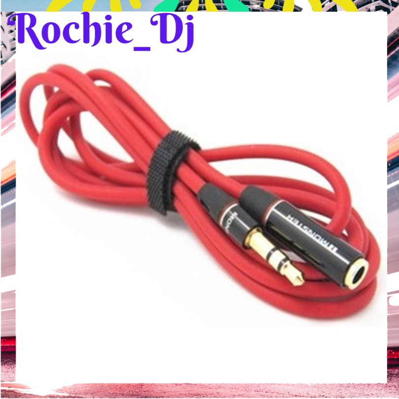 Jual OVERFLY KABEL AUX HIFI AUDIO CABLE 3.5MM MALE TO FEMALE - AV118 ...