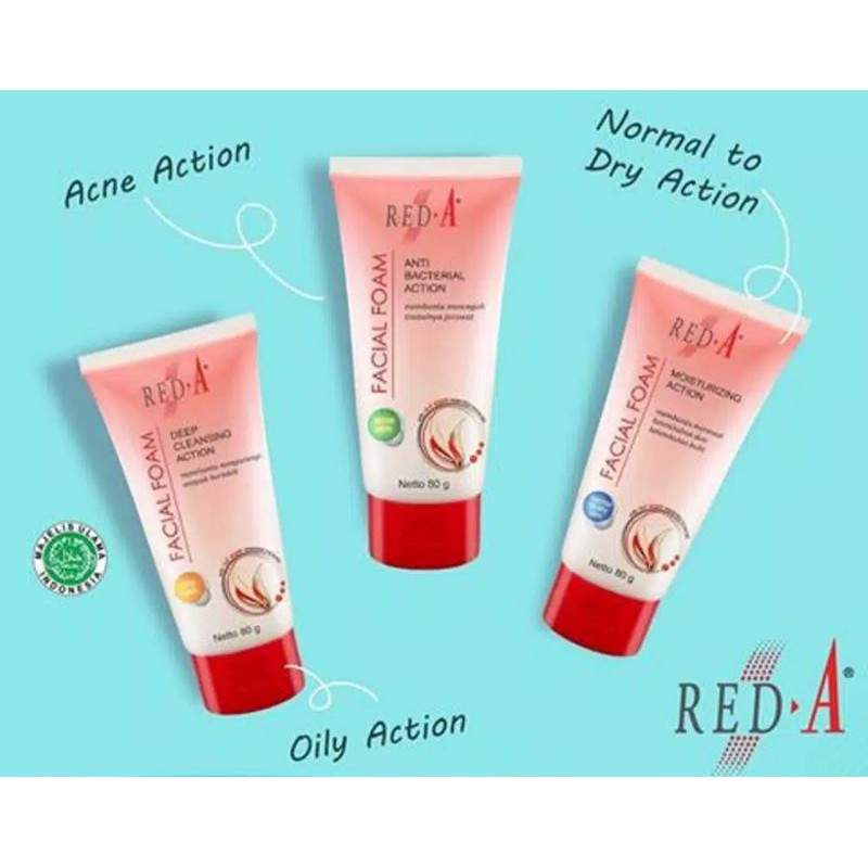 Jual Red-A Facial Foam (40 gr) | Shopee Indonesia