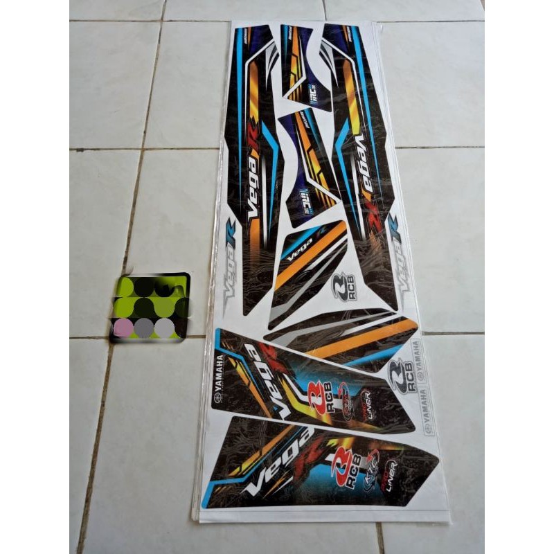 Jual Striping Sticker Motor Variasi Yamaha Vega R Lama New GRAVIS RACCE ...