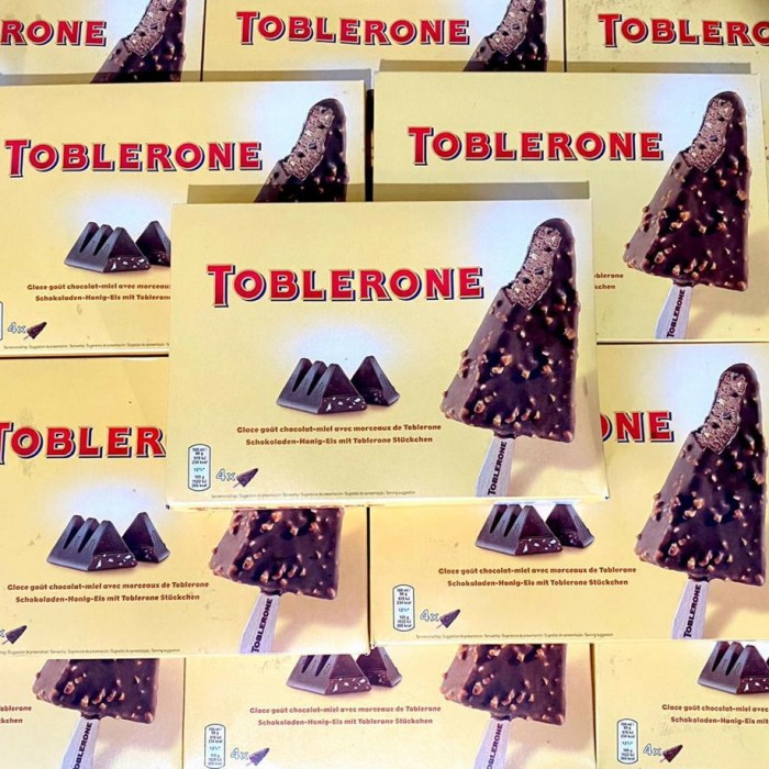 Jual Ice cream Toblerone per box (isi 4pcs) | Shopee Indonesia