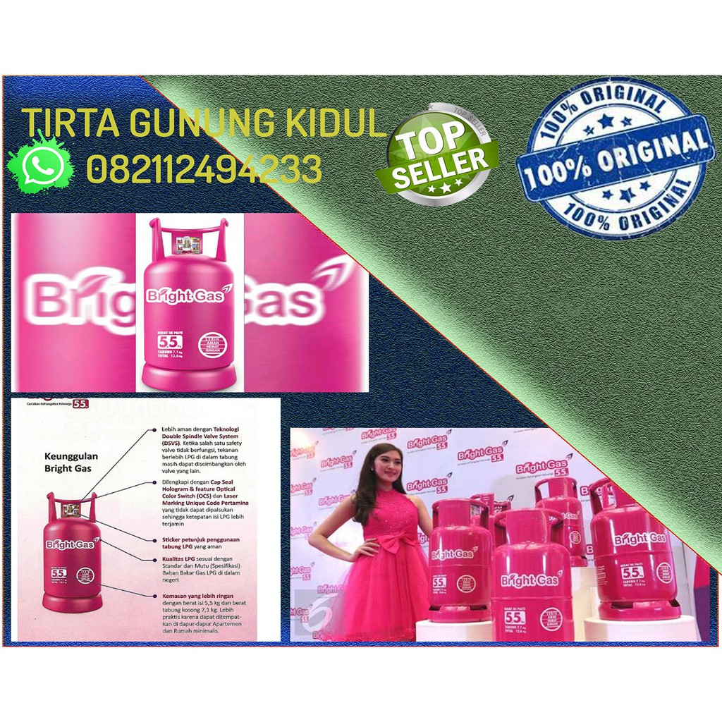 Jual TABUNG BRING GAS 5,5 ISTIMEWA | Shopee Indonesia