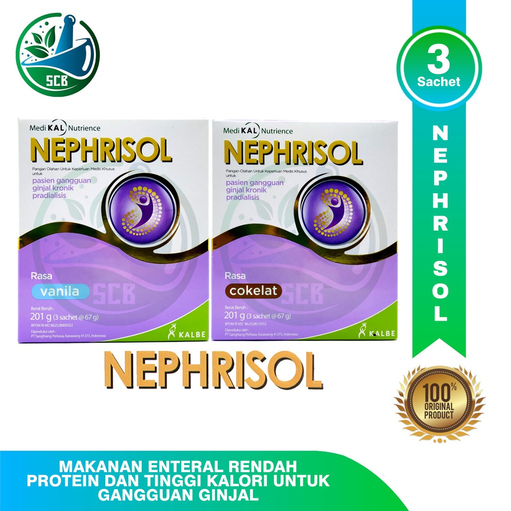 Jual Nephrisol 210gram (Isi 3 Sachet) | Shopee Indonesia