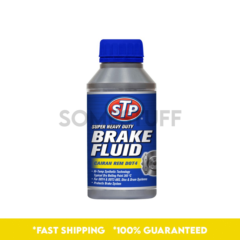 Jual STP Brake Fluid Minyak Rem 300 ml DOT 4 Minyak Rem Mobil Motor ABS ...