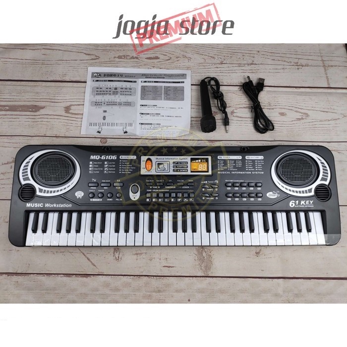 Jual Alat Musik Piano Anak Keyboard Digital Elektrik 61 Keys Mainan ...