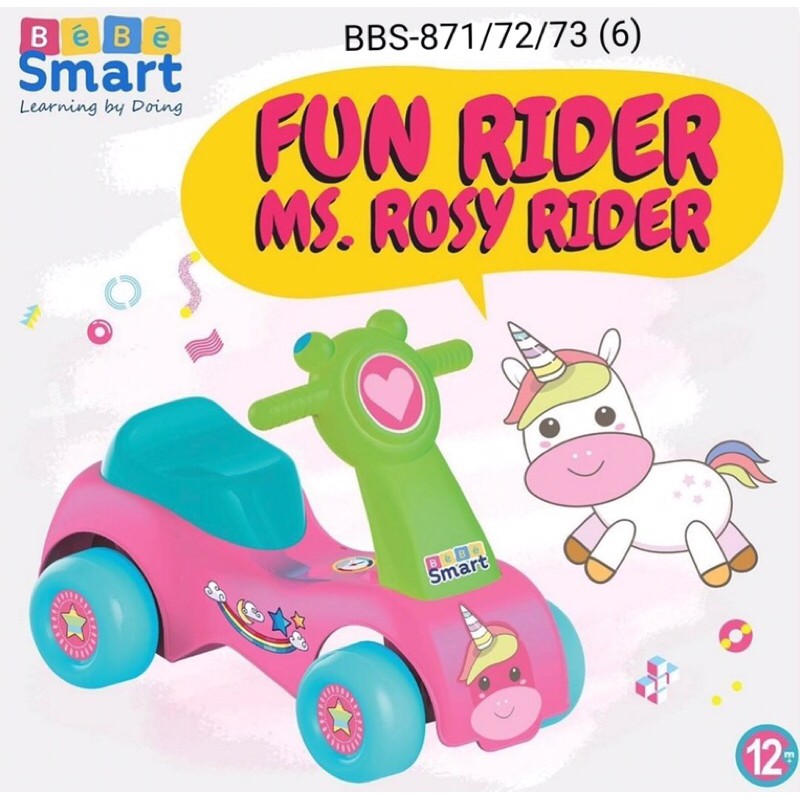 Jual Bebe Smart Fun Rider (BBS 871,72,73 ) | Shopee Indonesia
