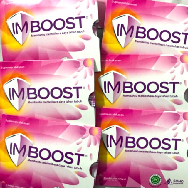 Jual Imboost Suplemen Makanan (isi 4) | Shopee Indonesia