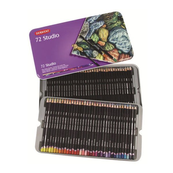 Jual Derwent Studio Pencils Colour Set 72 - Pensil Warna | Shopee Indonesia
