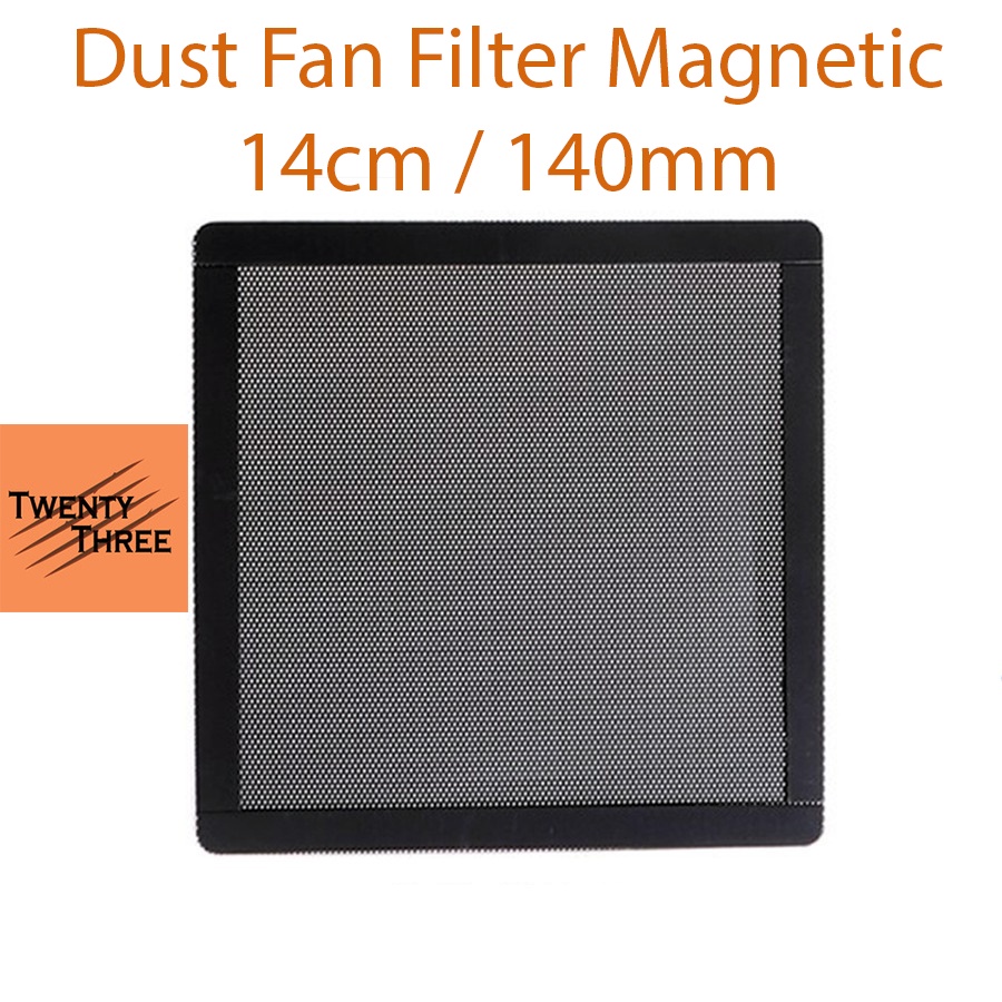 Jual Magnetic Pc Fan Dust Filter Debu Kipas 14cm Magnet Casing Case ...