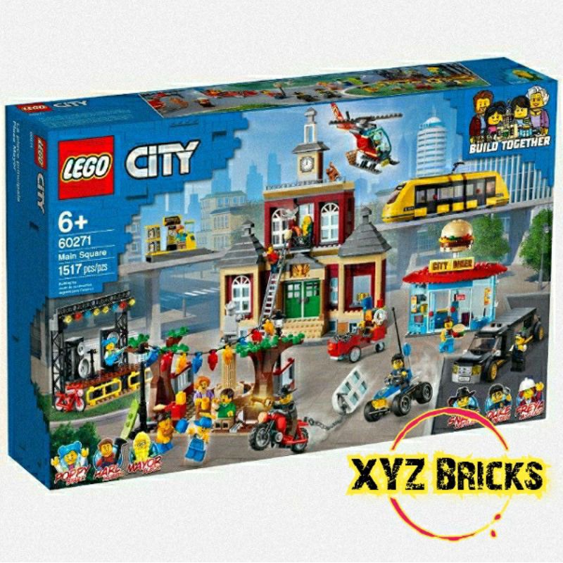 Jual LEGO 60271 - City Main Square | Shopee Indonesia