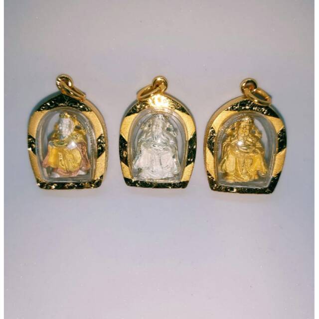 Jual Liontin / Kalung Buddha Dewa Chai Sen Ye / Dewa Rejeki / Dewa Hoki ...