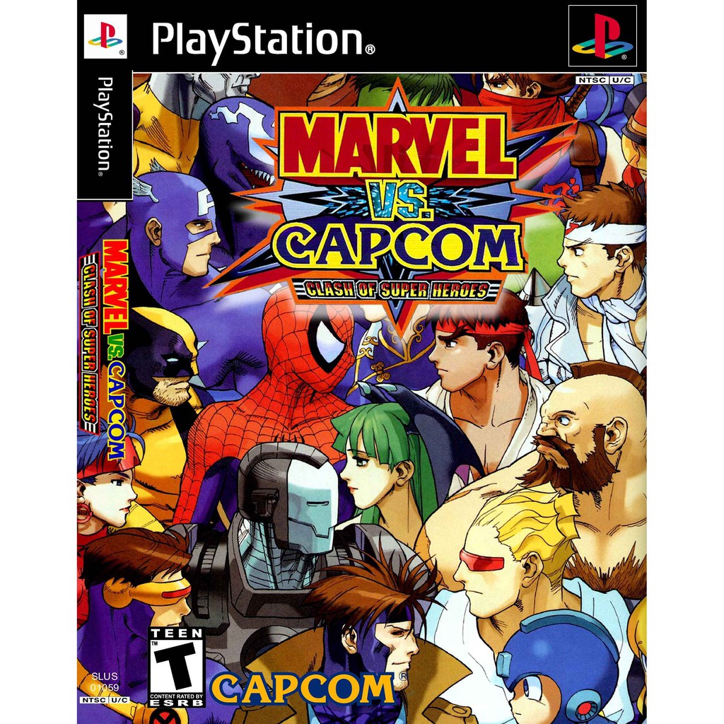 Jual KASET CD GAME PS1: MARVEL VS CAPCOM | Shopee Indonesia