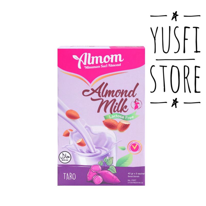 Jual Susu Almom Susu Almond Milk 1 BOX Pelancar ASI Booster Air Susu ...