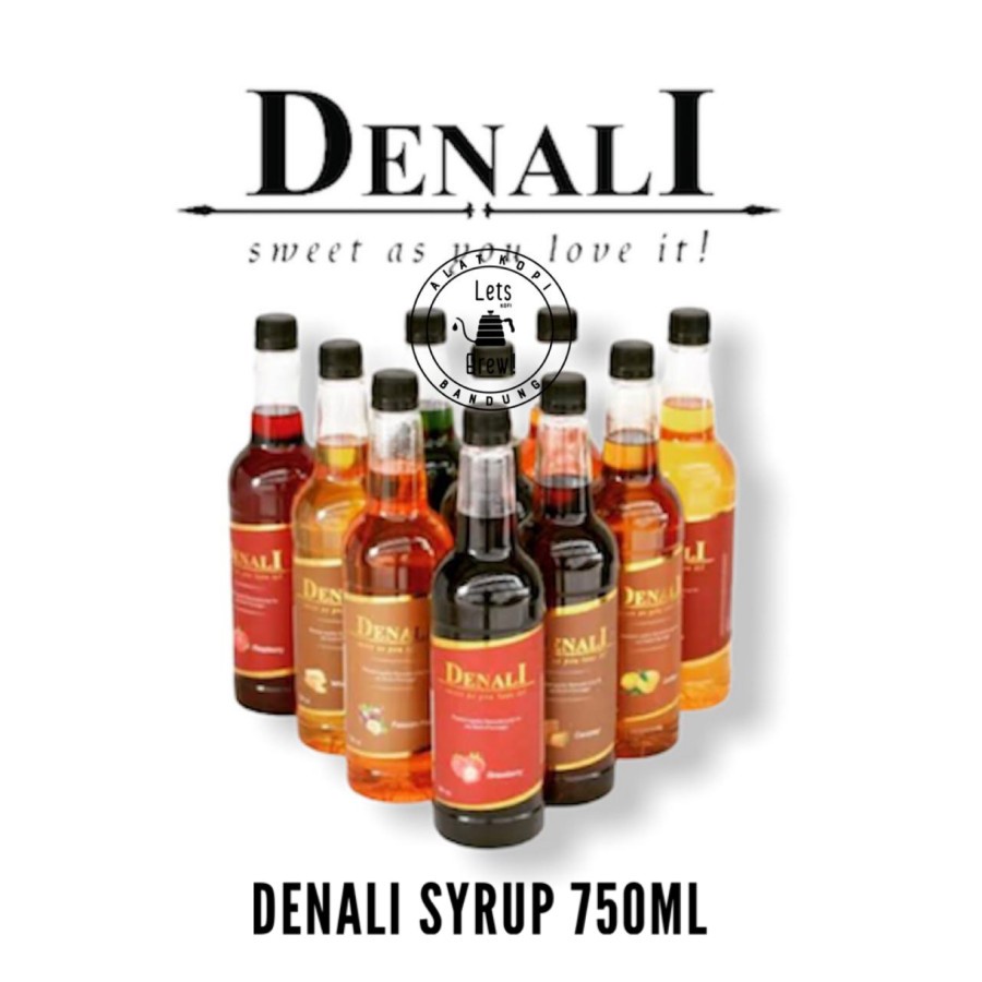 Jual Denali Syrup 750ml rasa Buah dan Mojito / Sirup Denali rasa buah ...