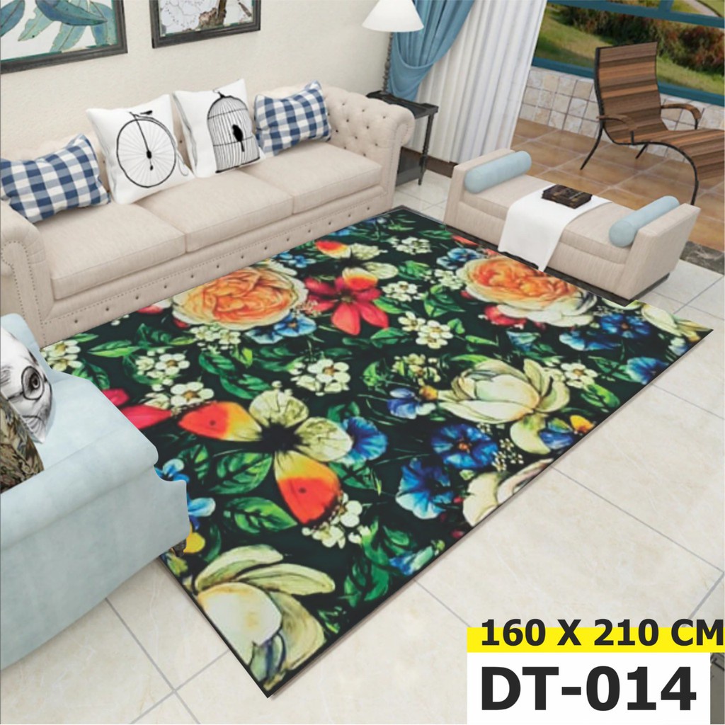 Jual Barnik88 Karpet Rumah Tangga Minimalis 160 X 210 CM Modern Motif ...