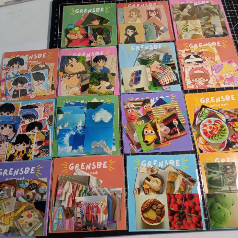 Jual (part 1) sticker pack journal bujo planner deco aesthetic/ sticker ...