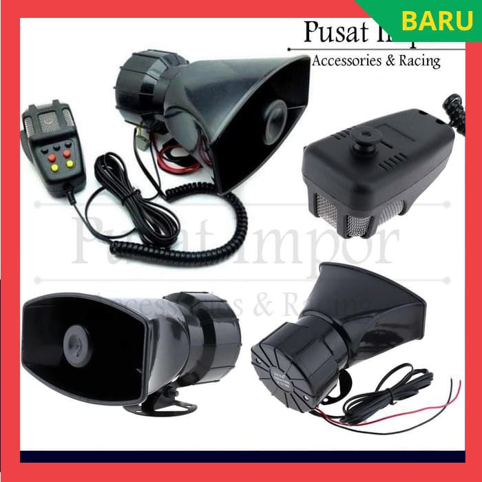 Jual TOA MEGAPHONE LOADSPEAKER HORN 7 TONE SIREN HORN12v 100w | Shopee ...