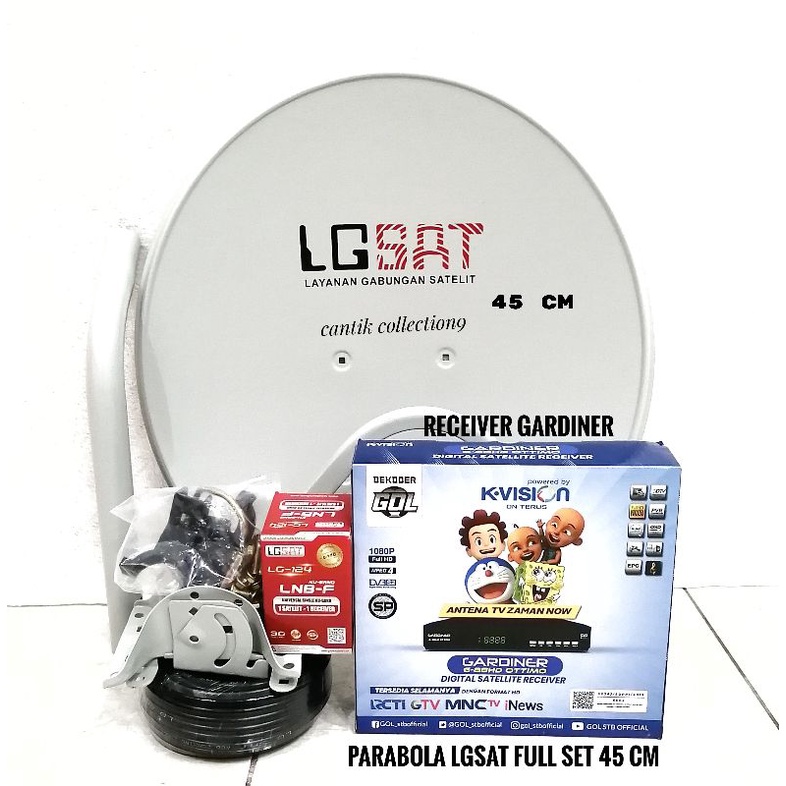 Jual Parabola Mini 45 cm FULL SET Lengkap - Parabola Mini Odu Lgsat 45 ...