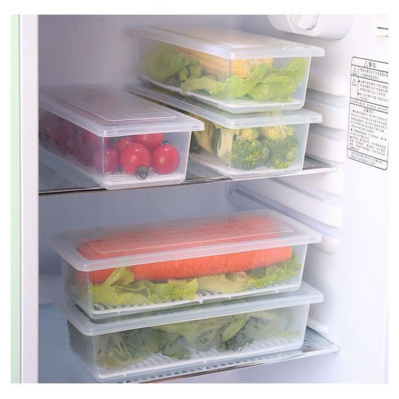 Jual CH-012 (SMALL) Kotak Penyimpanan Kulkas dengan Saringan Small ...