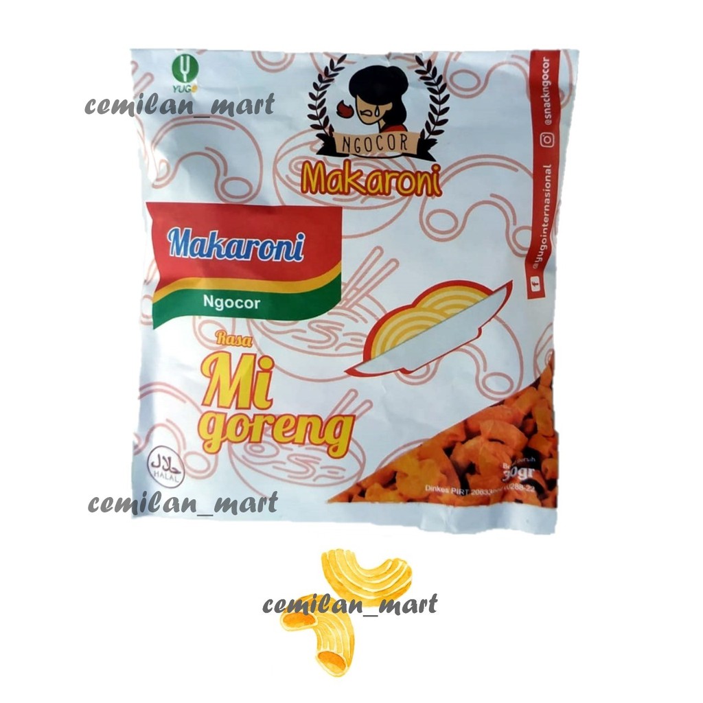 Jual Cemilan Makaroni Ngocor Rasa Mi Goreng | Shopee Indonesia
