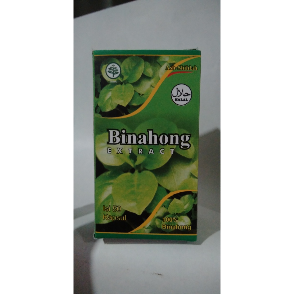 Jual Kapsul Ekstrak Binahong Ash Shihah 50 Kapsul Shopee Indonesia