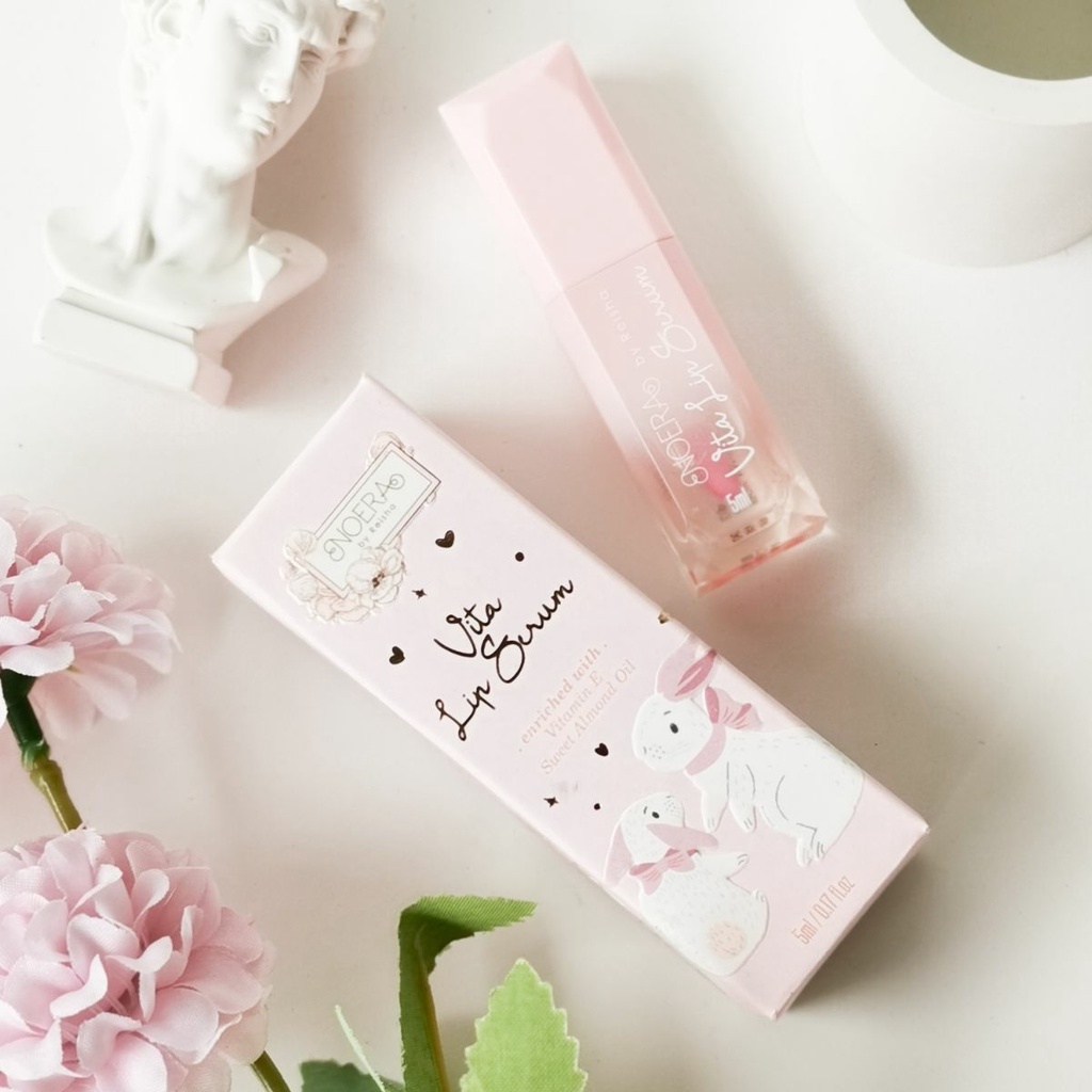 Jual NOERA Vita LIP SERUM With Vitamin E And Sweet Almond Oil 5ml ...