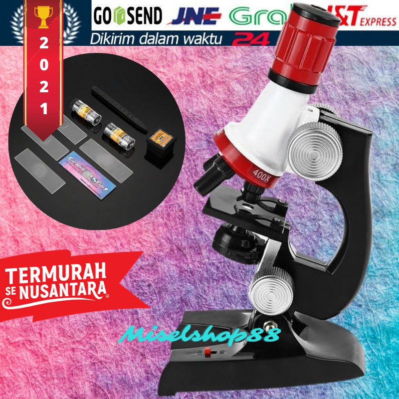 Jual TERMURAH... MIKROSKOP EDUKASI 1200 X ZOOM MAGNIFICATION MICROSCOP ...