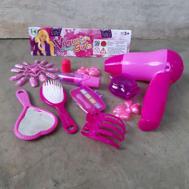 Jual Mainan Set Alat Salon Tata Rias Edukasi - Paket Make Up Anak ...