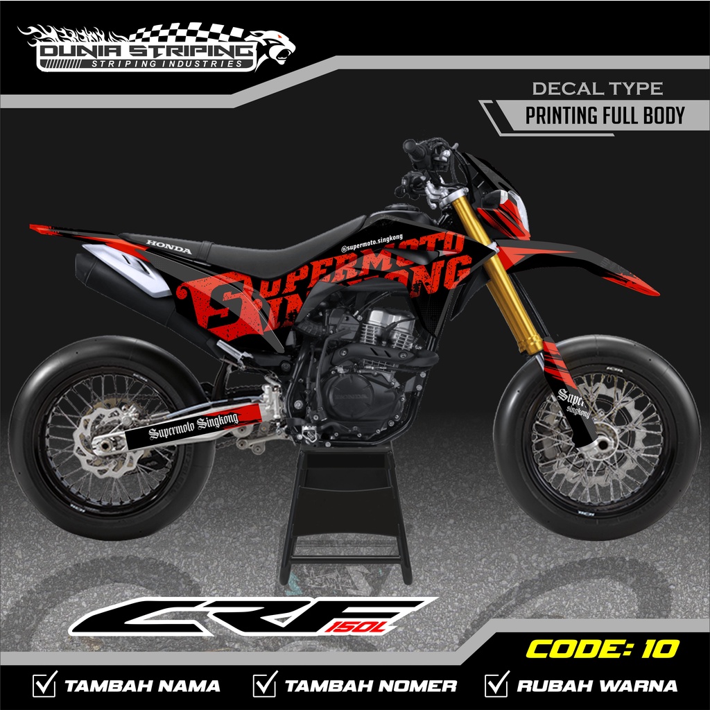 Jual Decal CRF 150L Full Body | Shopee Indonesia