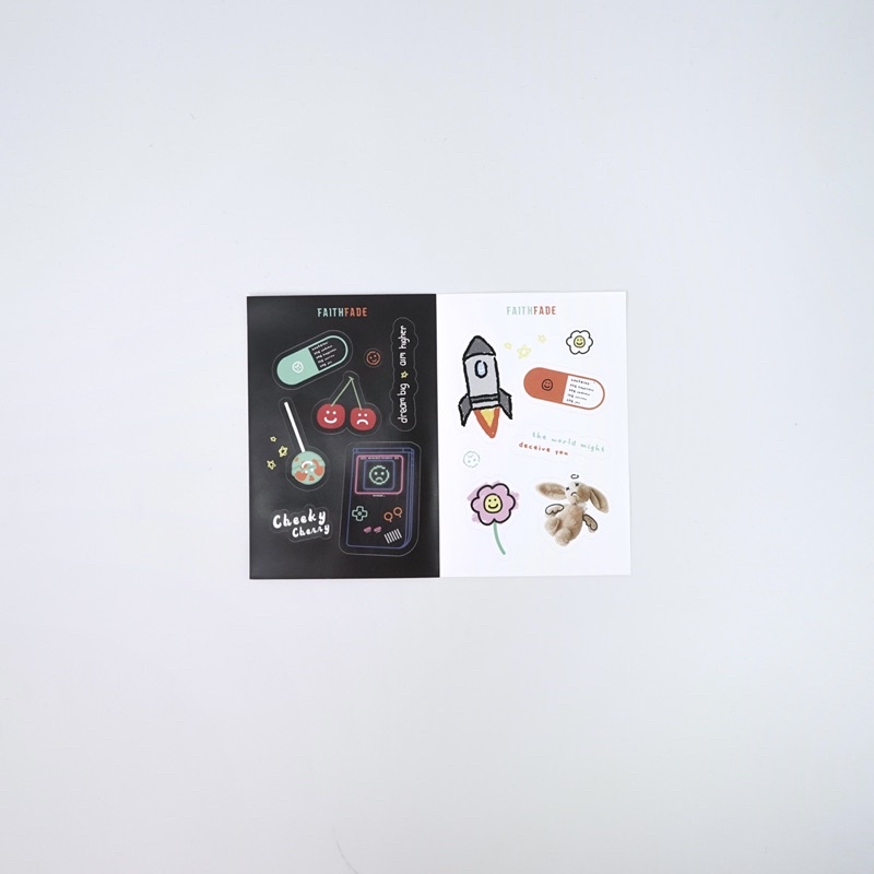 Jual FAITH FADE CHILDHOOD MEMORIES - Sticker Pack | Shopee Indonesia