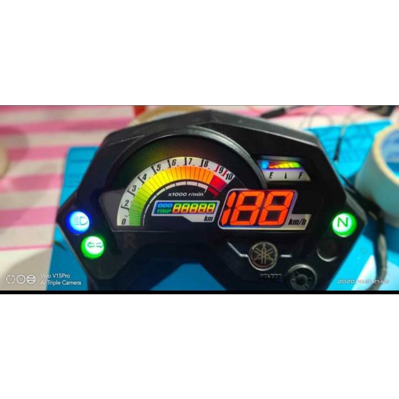 Jual paket stiker lcd byson stiker lcd speedometer yamaha byson ...