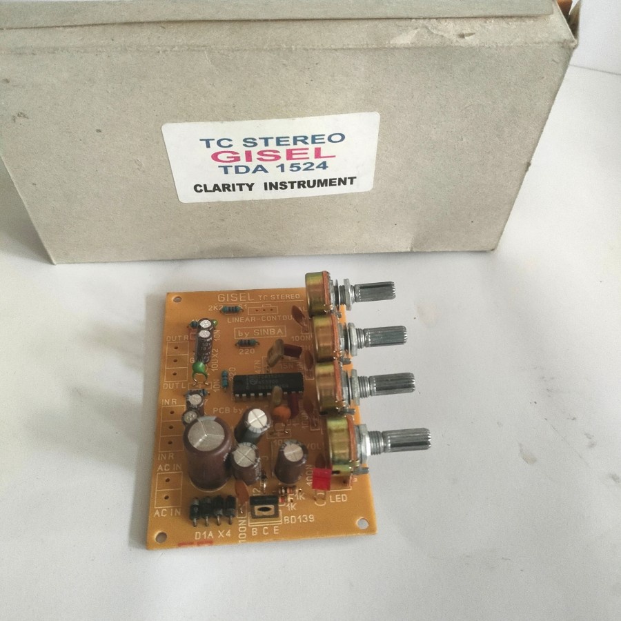 Jual tone control stereo TDA1524 Gisel CLARITY INSTRUMENT AND VOCALIS ...