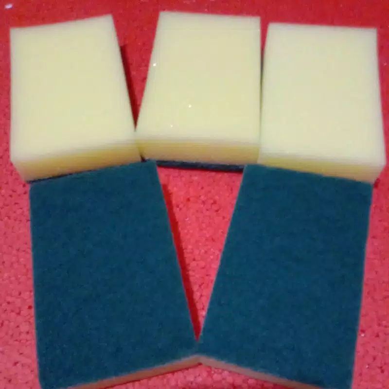 Jual spon busa cuci piring isi 5pc | Shopee Indonesia