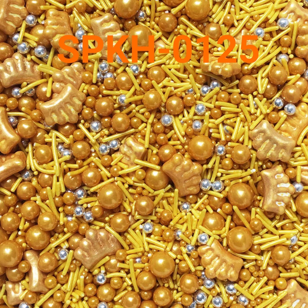 Jual SPKH-0125 SPRINKLES SPRINKLE SPRINKEL 500GR CROWN MAHKOTA EMAS ...