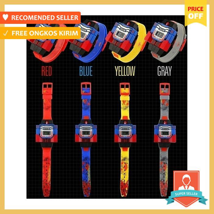 Jual Jam Tangan Anak Cowok Robot Transformers Skmei Original | Shopee ...