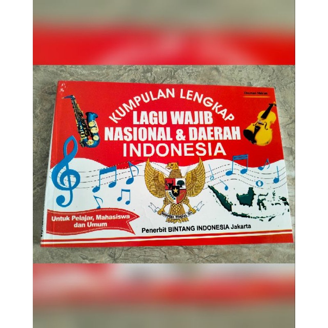 Jual Kumpulan Lengkap Lagu Wajib,Nasional & Daerah Indonesia (Bintang ...