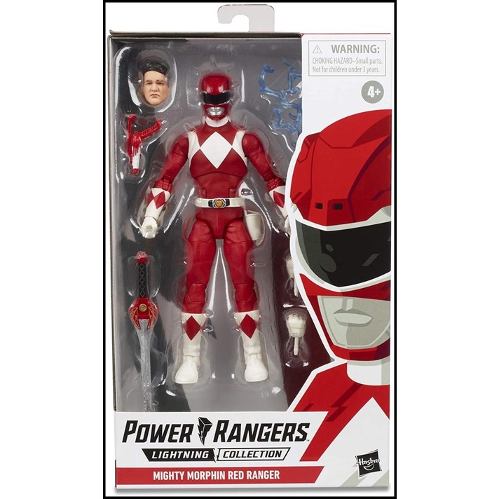 Jual Hasbro Power Rangers Lightning Collection Mighty Morphin Red ...