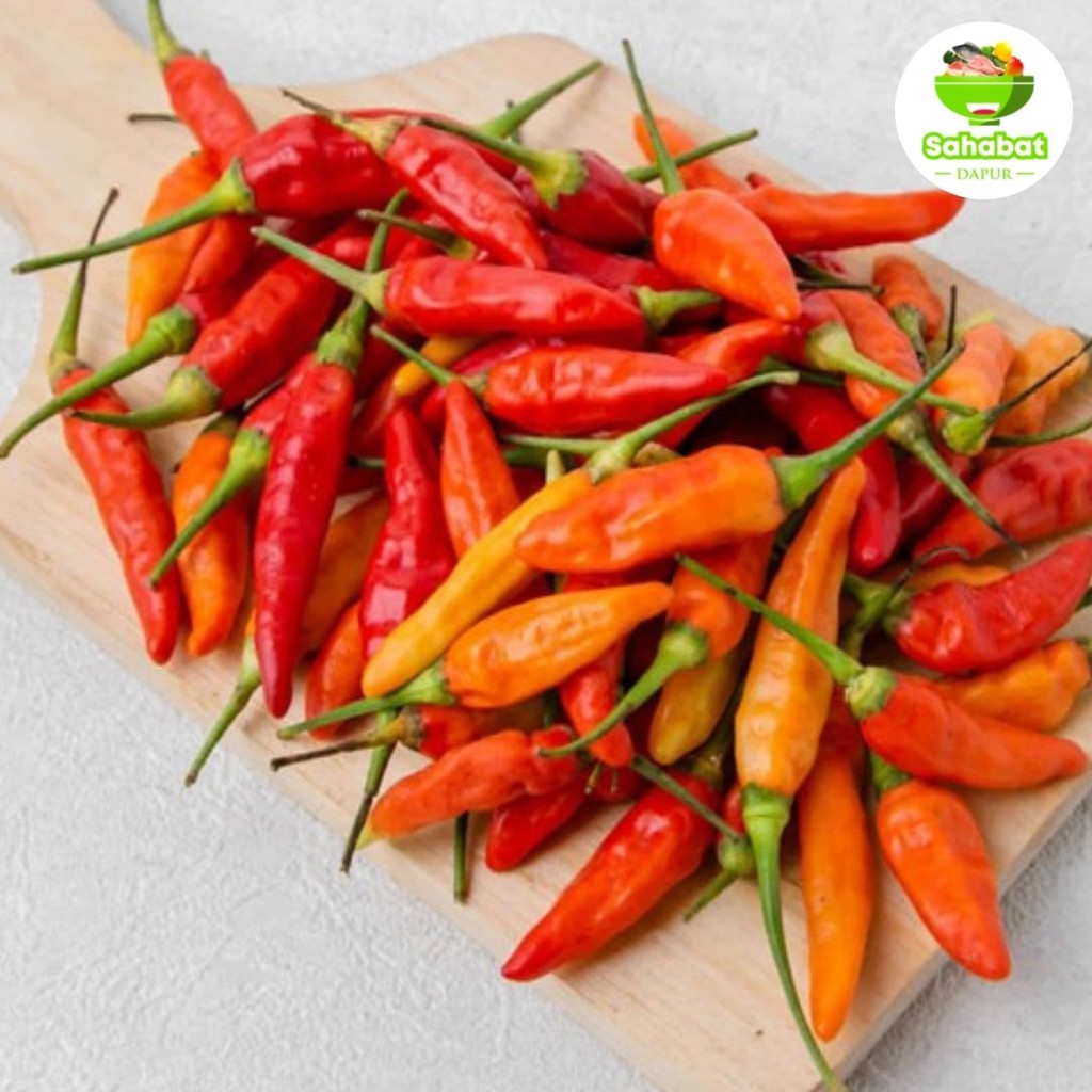 Jual Cabai Rawit Merah/Cabai Rawit/Cabai Merah/Cabai Segar 100gr ...