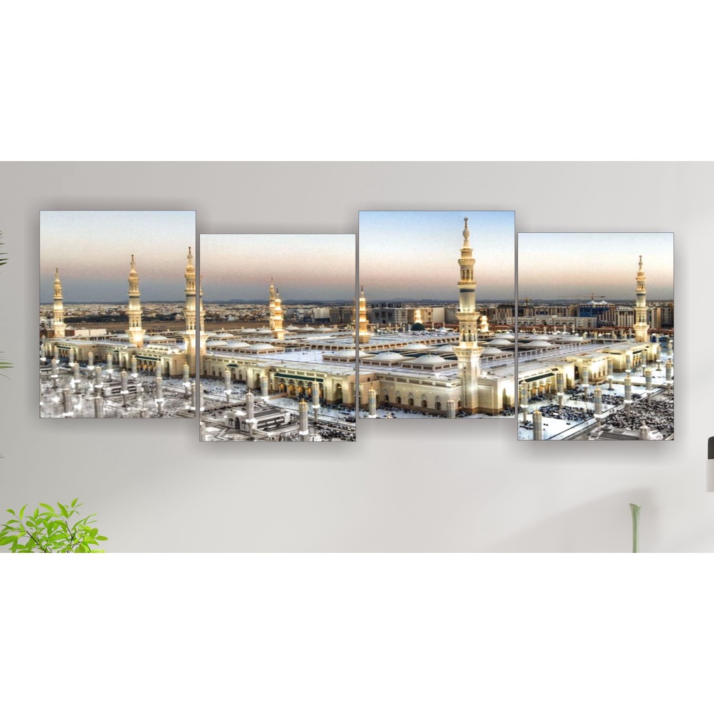 Jual [HIASAN DINDING] MASJIDIL HARAM PUZZLE UKURAN BESAR 120X40 cm ...