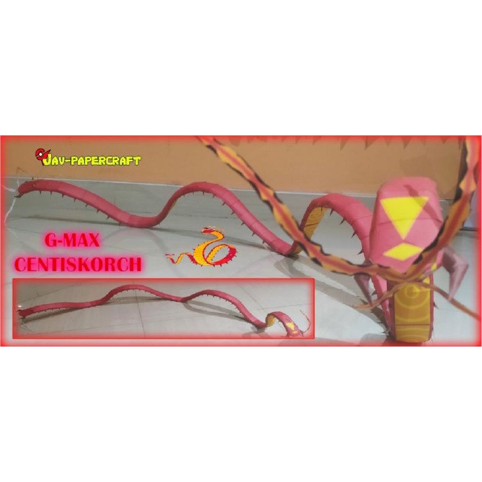 Jual Pokemon gmax centiskorch Papercraft | Shopee Indonesia