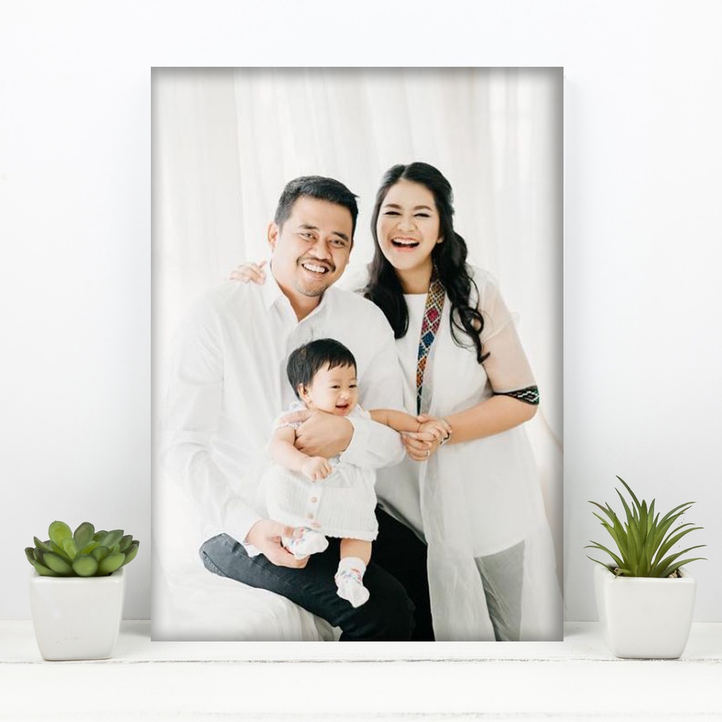 Jual Cetak FOTO Ukuran 30x40 cm ( sudah termasuk kayu Mdf 9mm plus ...