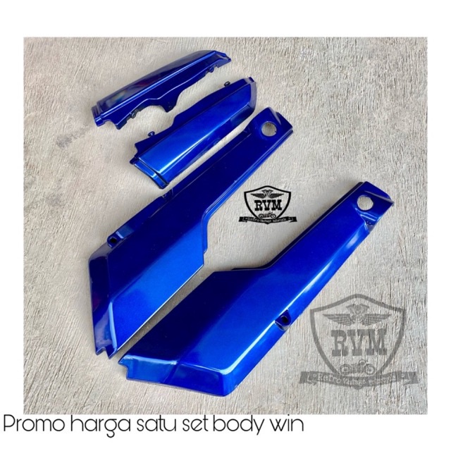 Jual Bok aki Honda win body set win warna biru tempong win 100 | Shopee ...