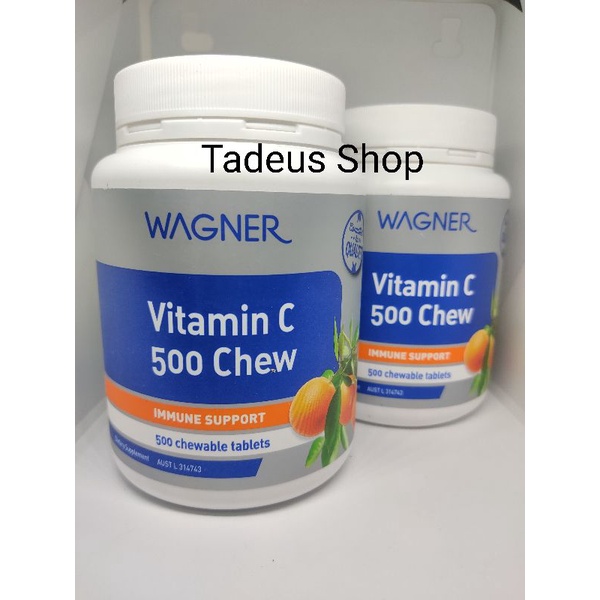 Jual WAGNER VITAMIN C 500MG 500CAPS VIT DAYA TAHAN IMUN TUBUH | Shopee ...