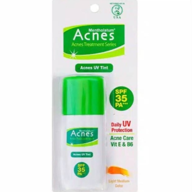 Jual Acnes UV Tint 30gr Oil Control Lotion Sunscreen | Shopee Indonesia