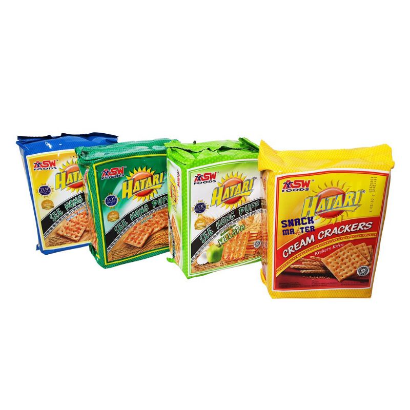 Jual Hatari Crakers hong puff 245gram all varians | Shopee Indonesia
